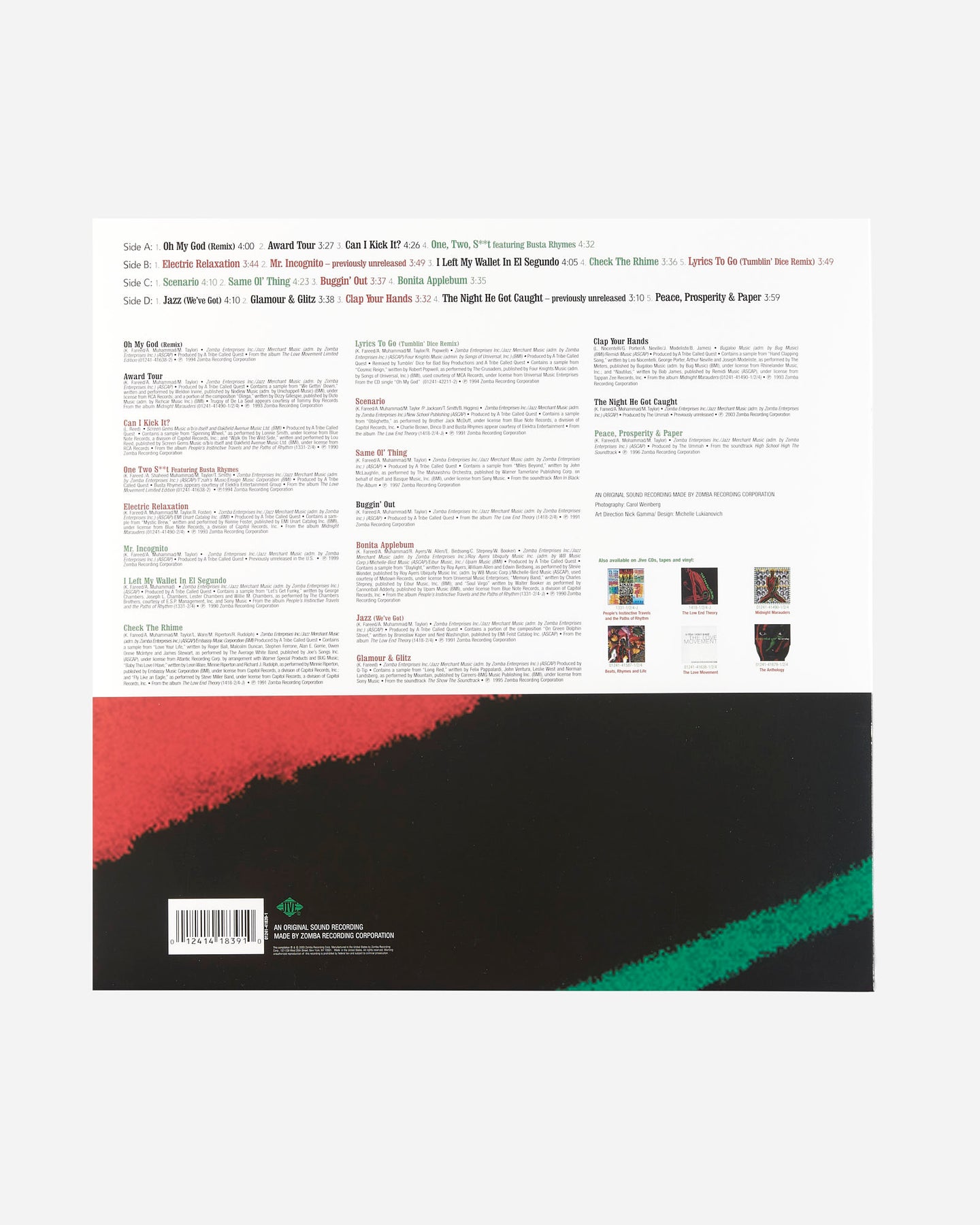 Hits, Rarities & Remixes Vinyl | ATCQ Official