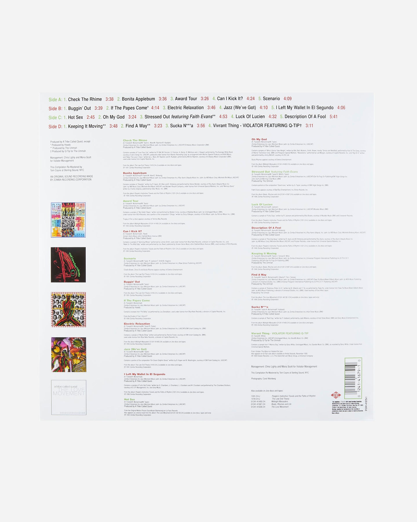 The Anthology Vinyl | ATCQ Official